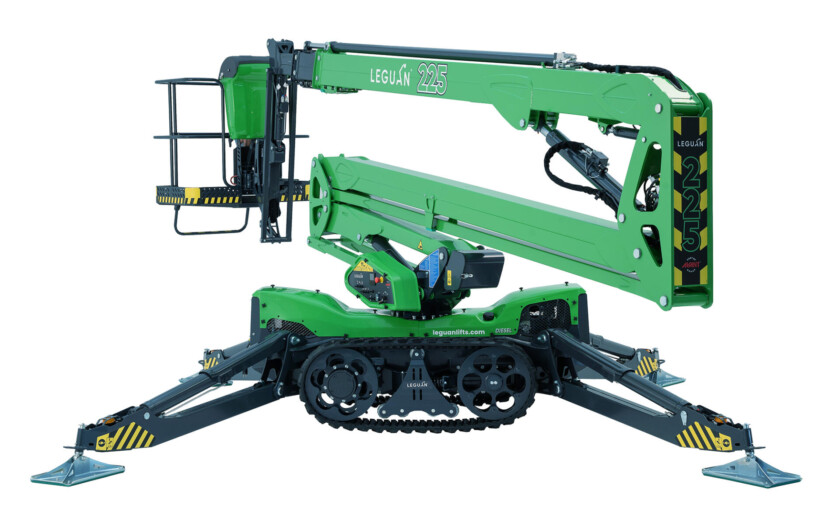 All-terrain spider lift with unrivaled performance | Leguan Lifts