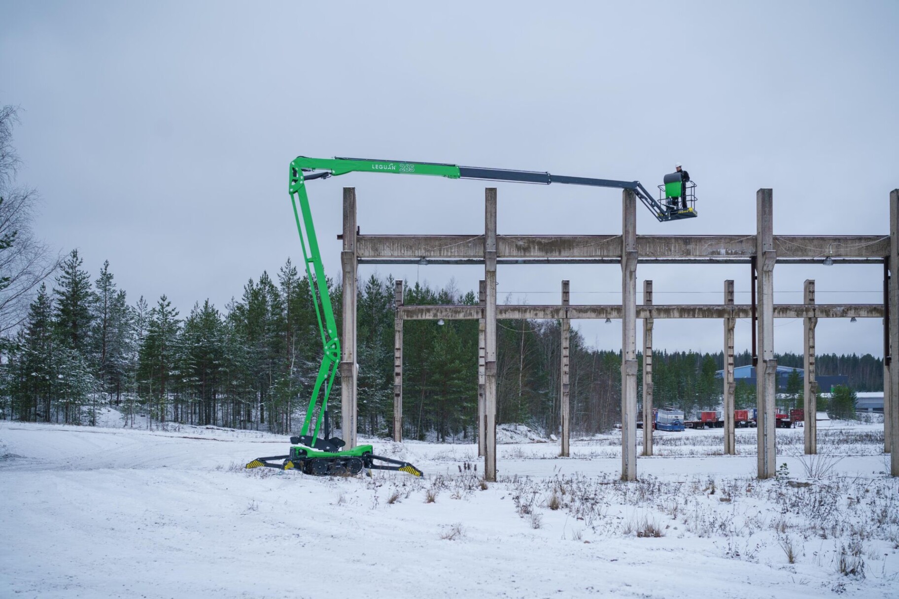 Leguan Lifts Takes Center Stage at Bauma 2025 | Leguan Lifts